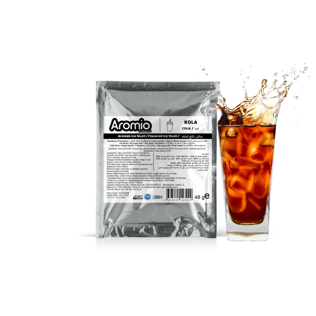 Aromio Cola Snowy and Iced Ice Slush / Cold Drink Powder | ِAromio